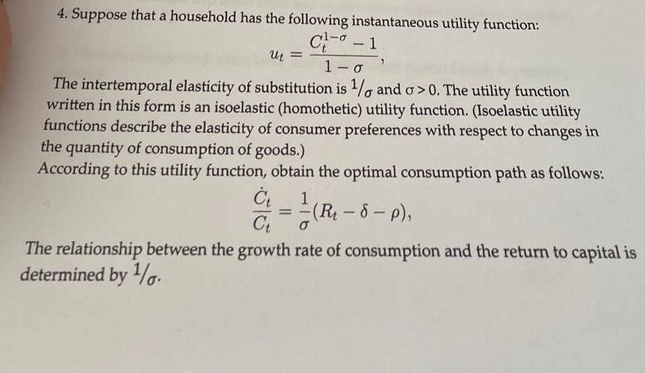 Suppose that a household has the following | Chegg.com