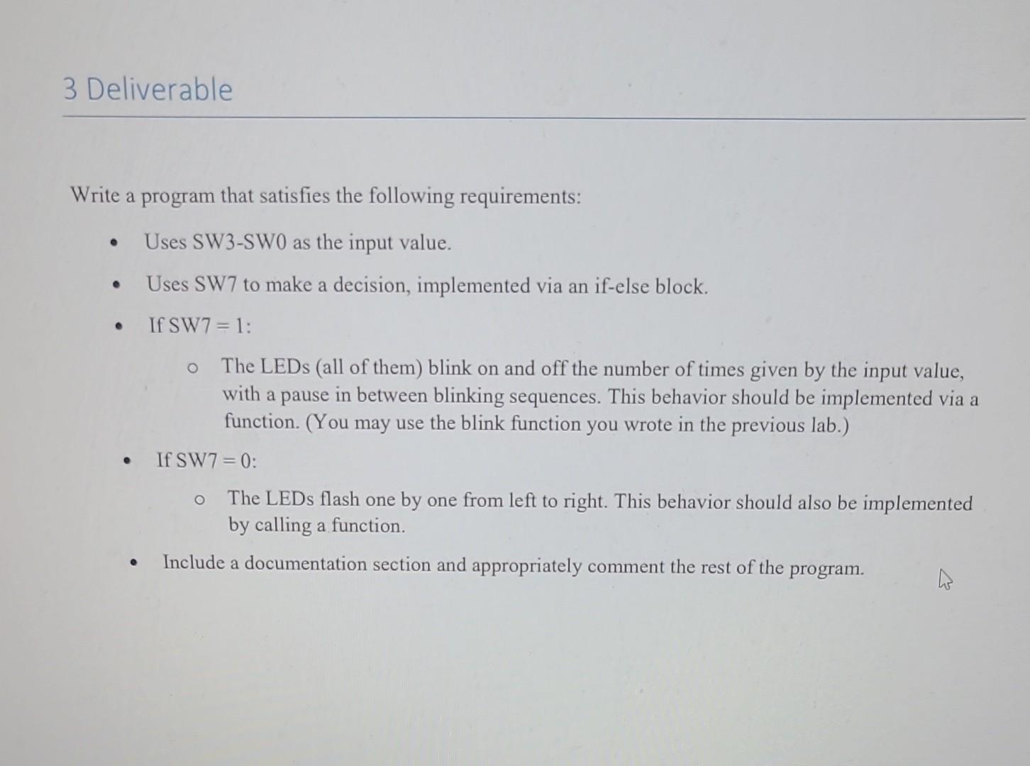 Solved please write a program that meets the requirements in | Chegg.com Solved please write a program that meets the requirements in | Chegg.com