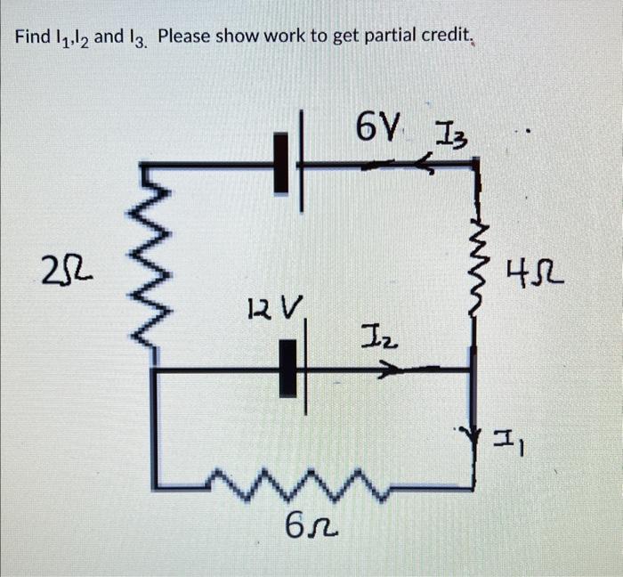 Solved Find 1₁,12 and 13. Please show work to get partial | Chegg.com