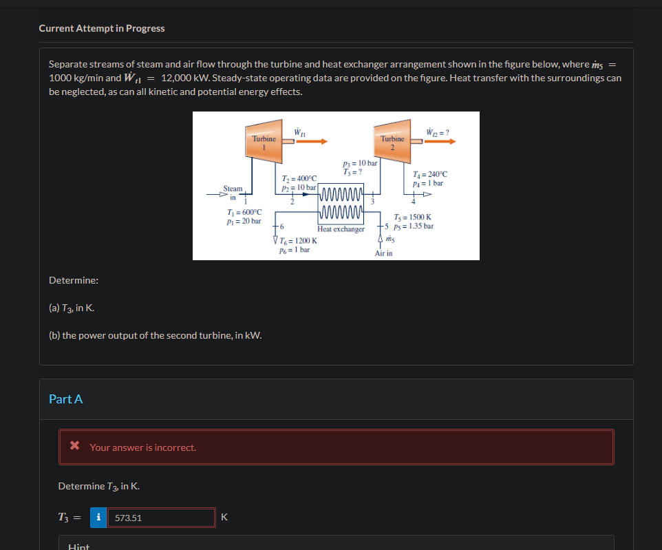 Solved Current Attempt in ﻿ProgressSeparate streams of | Chegg.com