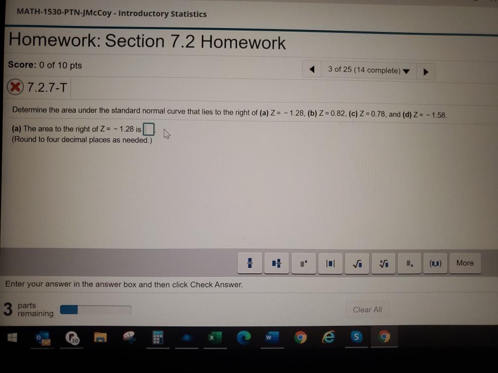 Solved MATH-1530-PTN-JMcCoy - Introductory Statistics | Chegg.com