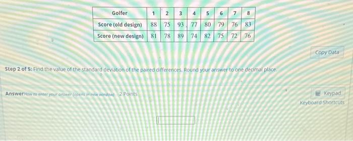Solved A golf dub manufacturer claims that golfers can lower | Chegg.com