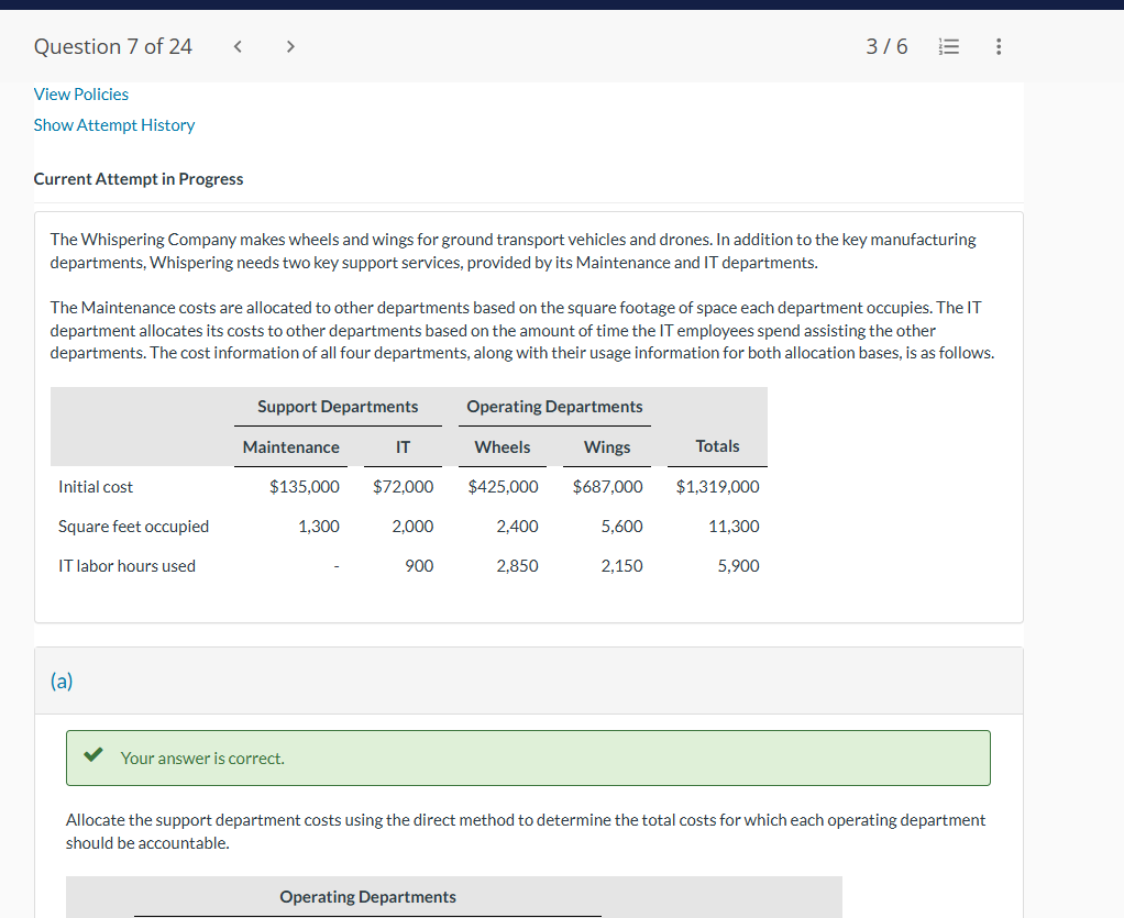 Solved Show Attempt HistoryCurrent Attempt in ProgressThe | Chegg.com