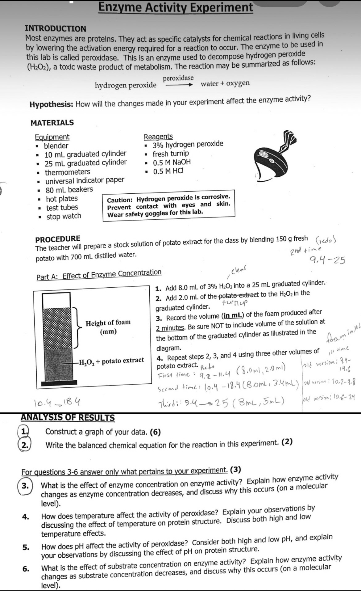 Solved Can someone please help me write this lab experiment | Chegg.com