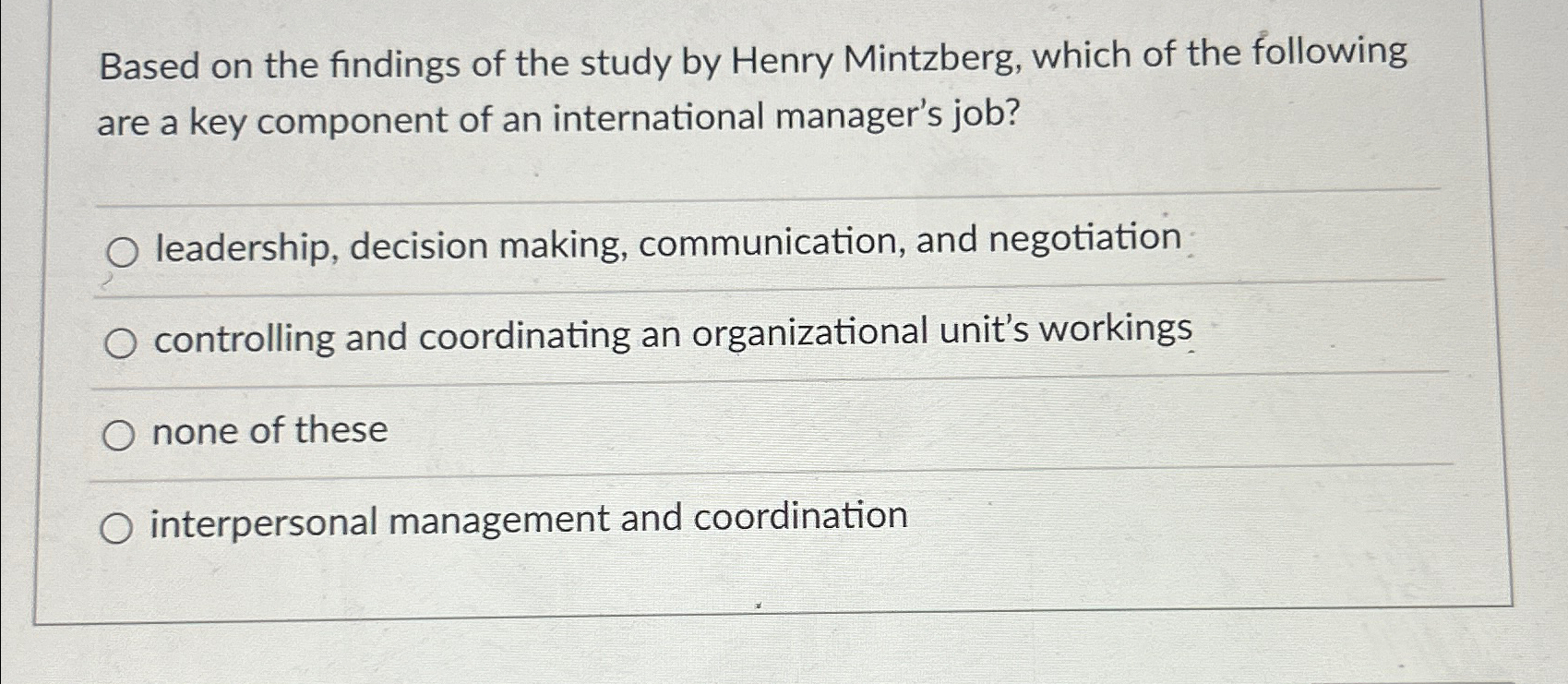 Solved Based on the findings of the study by Henry | Chegg.com