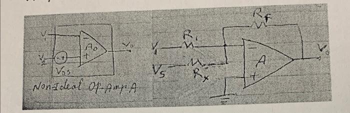 Solved Problem 2 - In the Op-Amp circuit shown (right), the | Chegg.com