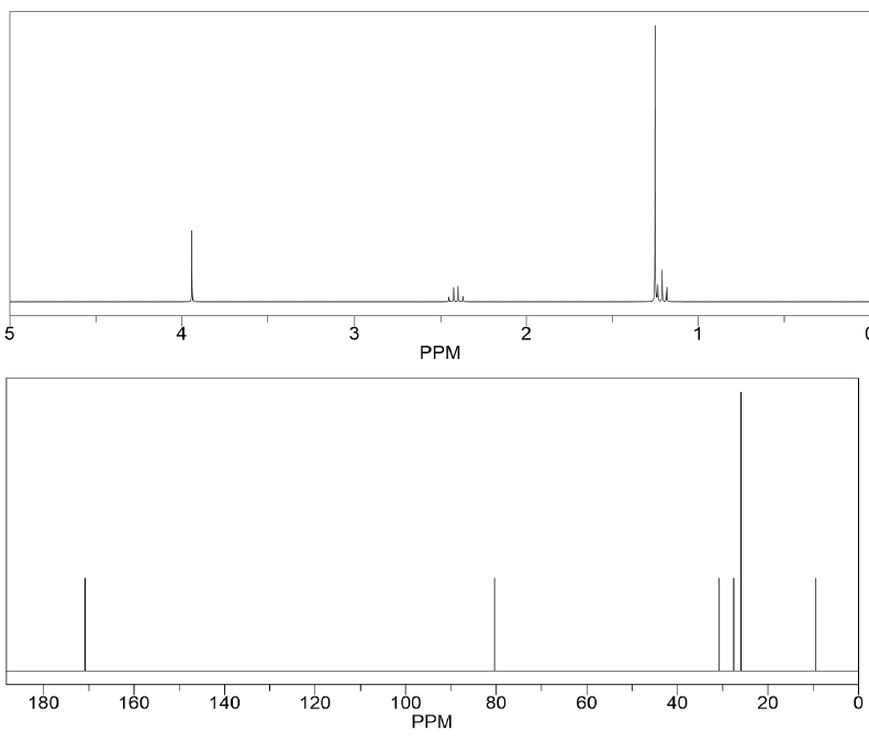 Solved C8H16O2 ﻿Examine the spectra and draw the clear | Chegg.com