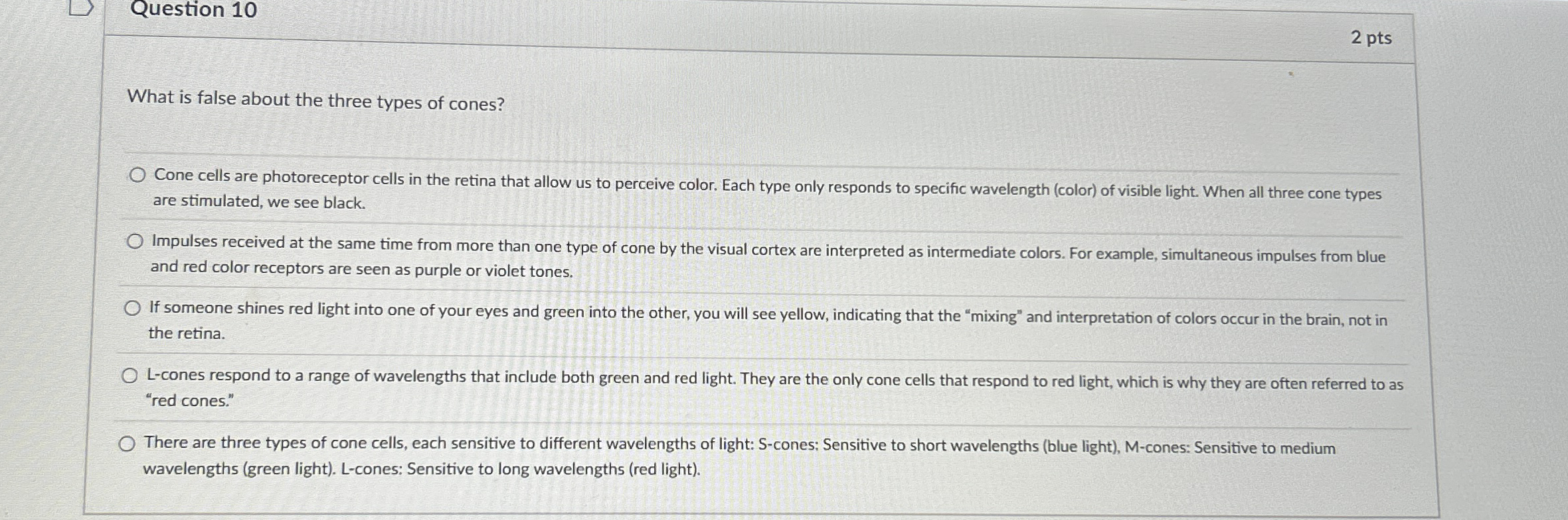 Solved Question 102 ﻿ptsWhat is false about the three types | Chegg.com