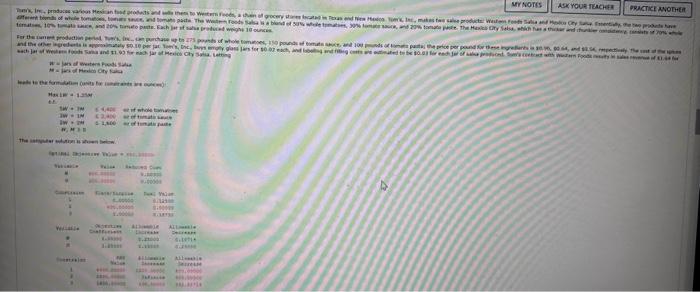 Solved b) Specify the objective function ranges. (Round | Chegg.com