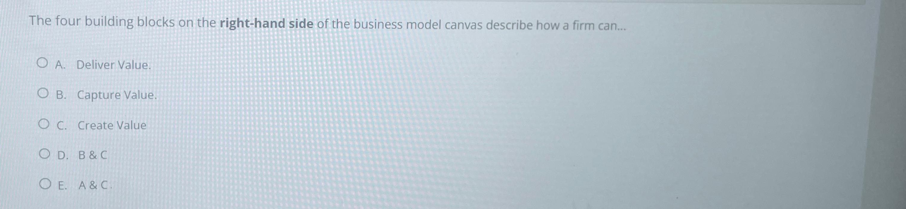 Solved The four building blocks on the right-hand side of | Chegg.com