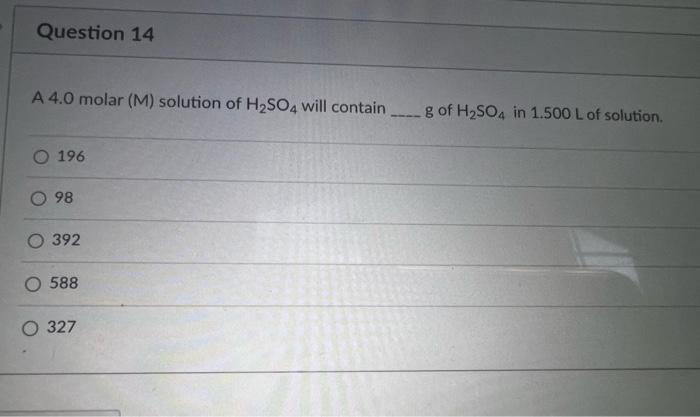 Solved A solution of Na2SO4 and SrCl2 will produce which of | Chegg.com