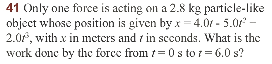 Solved 41 ﻿only One Force Is Acting On A 2 8kg