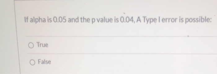 Solved The probability of not rejecting the null when the | Chegg.com