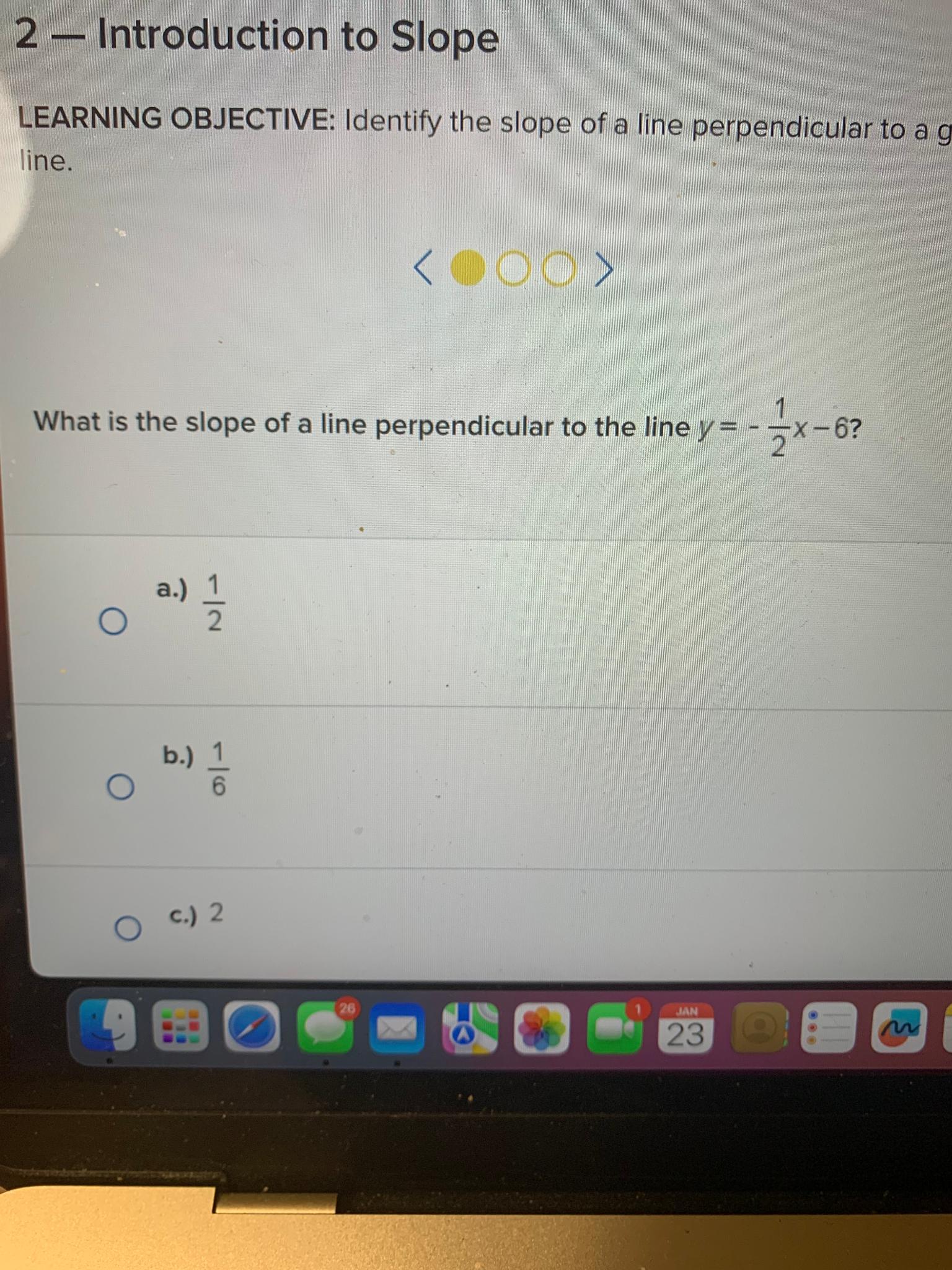 Solved 2 - ﻿Introduction to SlopeLEARNING OBJECTIVE: | Chegg.com
