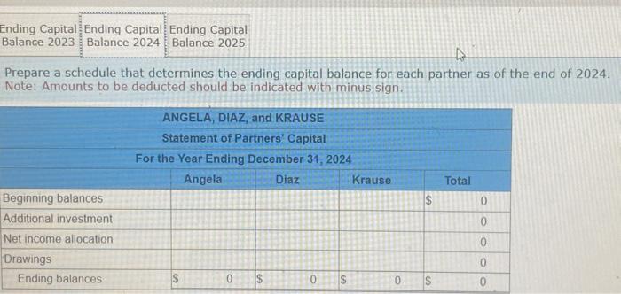On lanuary 1, 2023, the dental partnership of Angela, | Chegg.com