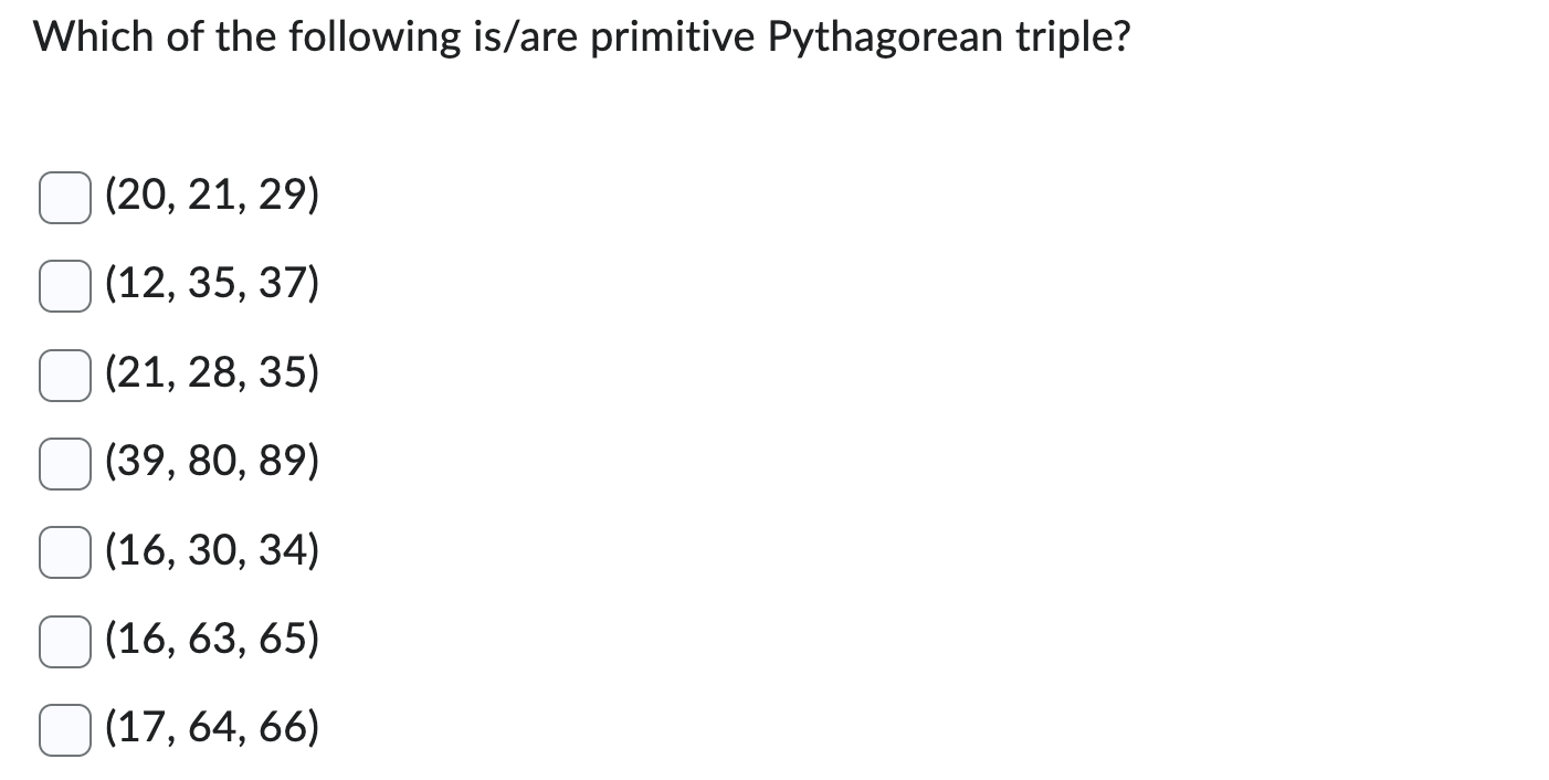 Solved NOTE THERE CAN BE MULTIPLE ANSWERS PLEASE PICK ALL | Chegg.com