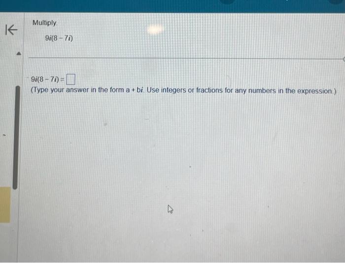 Solved Write the expression in the standard form a+bi | Chegg.com