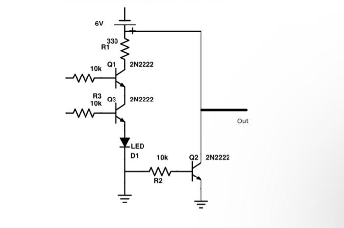 Solved 2. For DTL RTL and TTL circuits given below, extract | Chegg.com