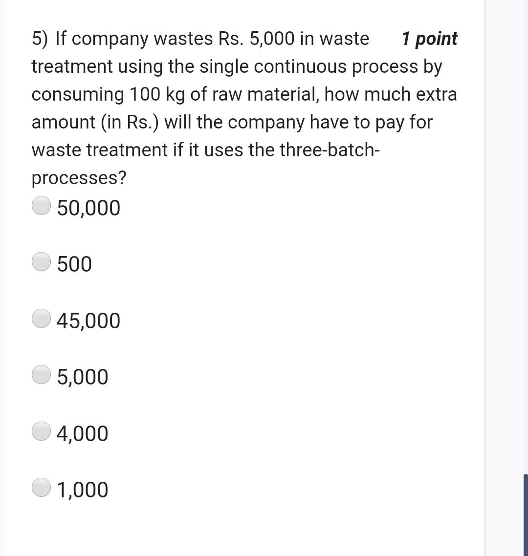 Solved A manufacturing company produces three type of | Chegg.com