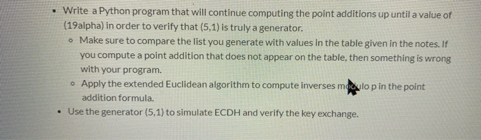 Write a Python program that will continue computing | Chegg.com