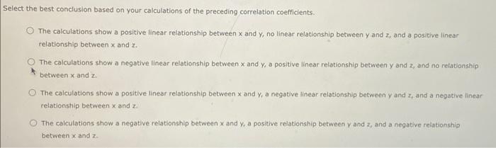 Solved Consider a data set consisting of observations for | Chegg.com
