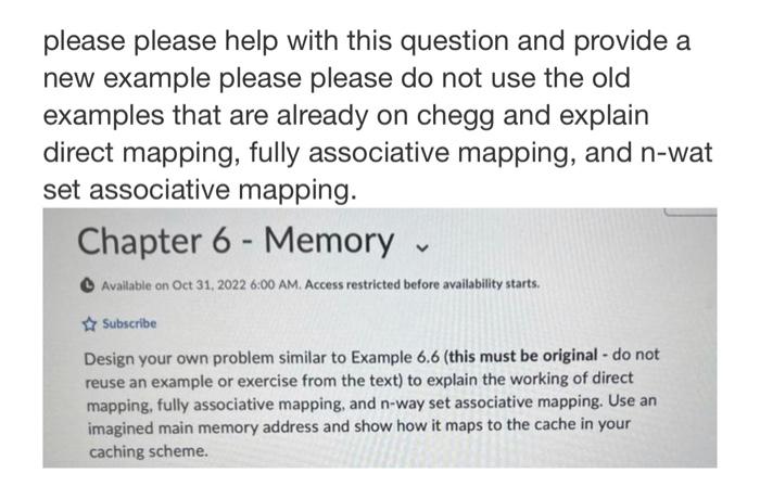 Solved please please help with this question and provide a | Chegg.com