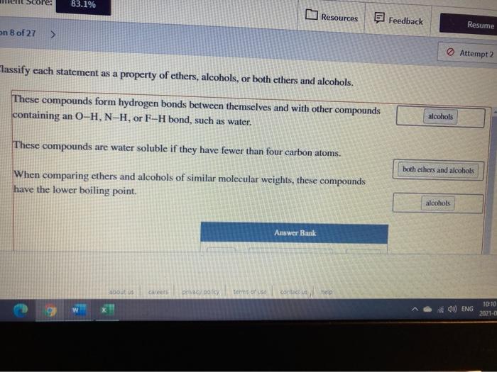 Solved Temp Predict The Product Of The Given Reduction