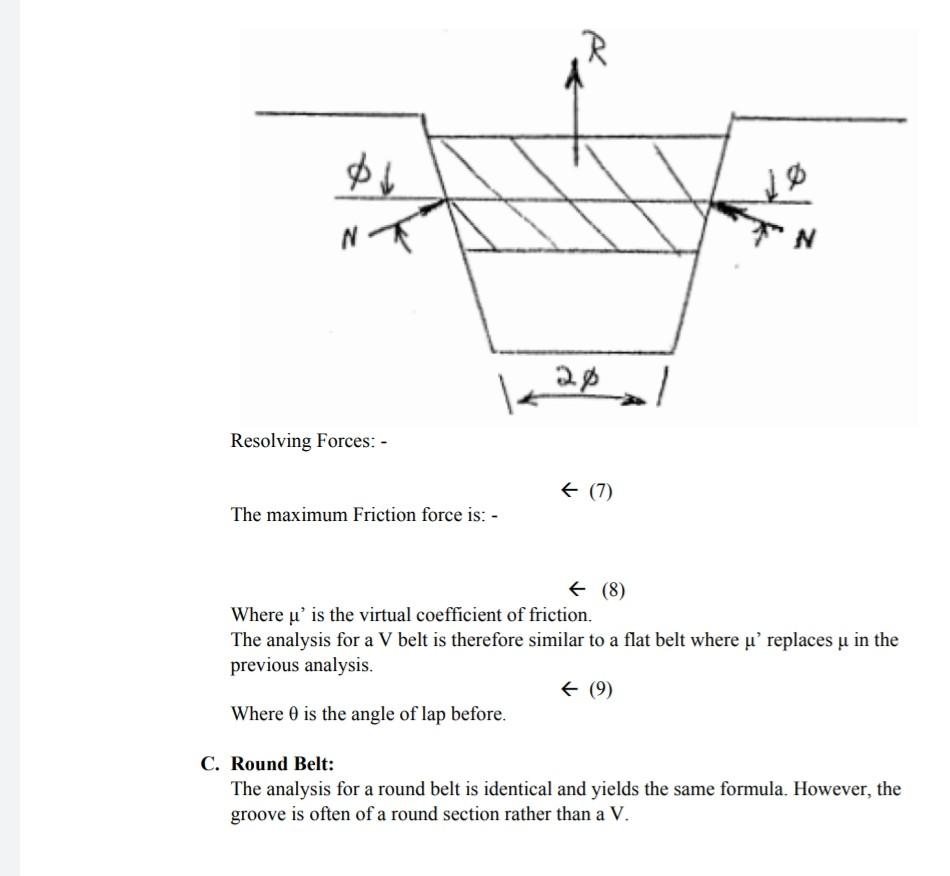Solved LAB - 1 BELT FRICTION APPARATUSOBJECTIVE: The aim of | Chegg.com