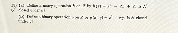 Solved 1. Define the floor function or greatest integer | Chegg.com