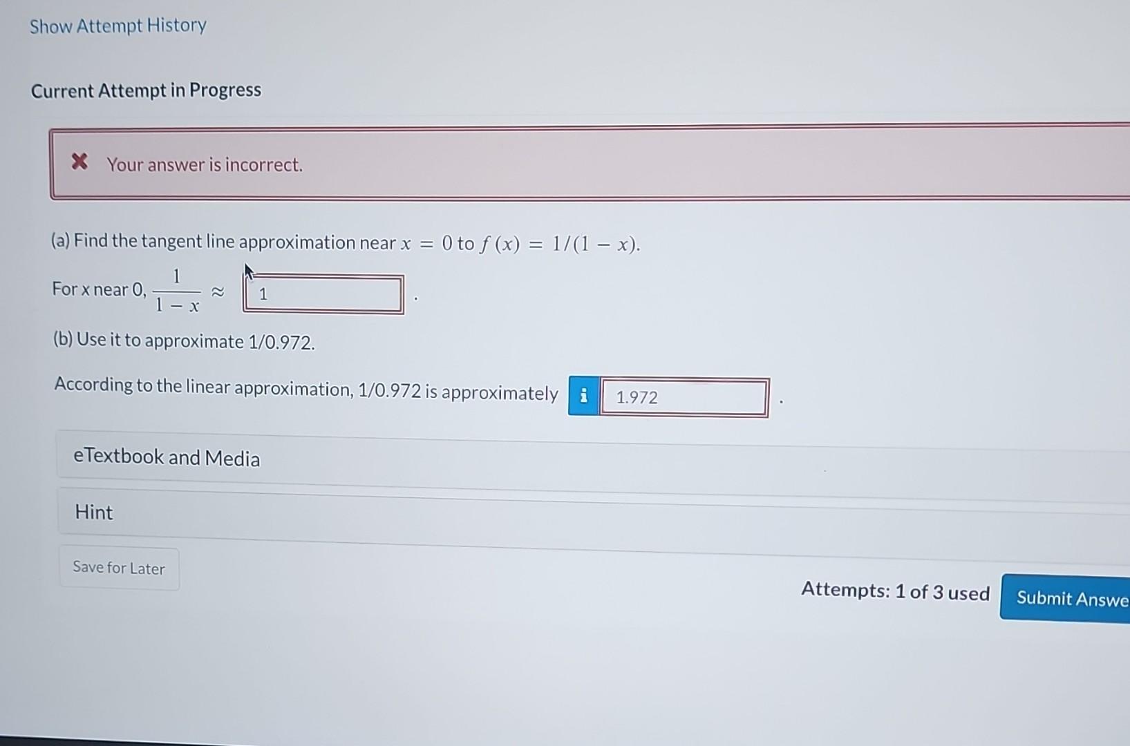 Solved (a) Find the tangent line approximation near x=0 to | Chegg.com