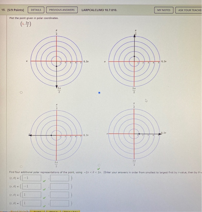 Solved 15. (5/9 Points) DETAILS PREVIOUS ANSWERS | Chegg.com Solved 15. (5/9 Points) DETAILS PREVIOUS ANSWERS | Chegg.com