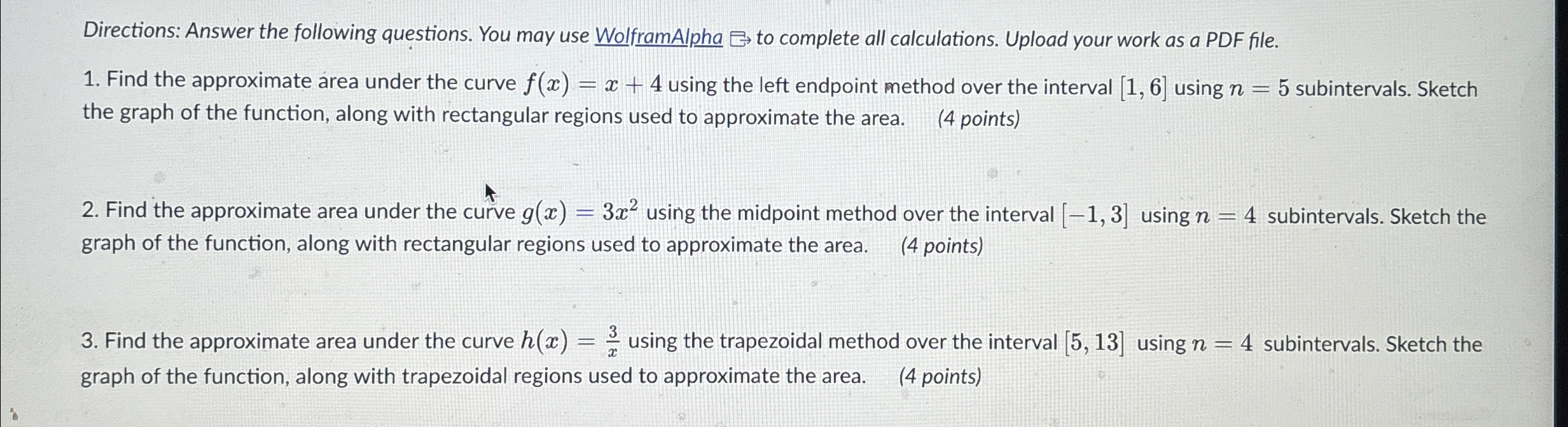 Solved Directions: Answer the following questions. You may | Chegg.com