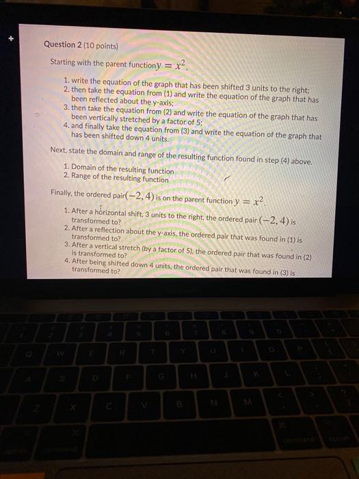 Solved Question 6 (10 points) Letf (x) = 2x4 – 10x3 + 14x2 + | Chegg.com Solved Question 6 (10 points) Letf (x) = 2x4 – 10x3 + 14x2 + | Chegg.com