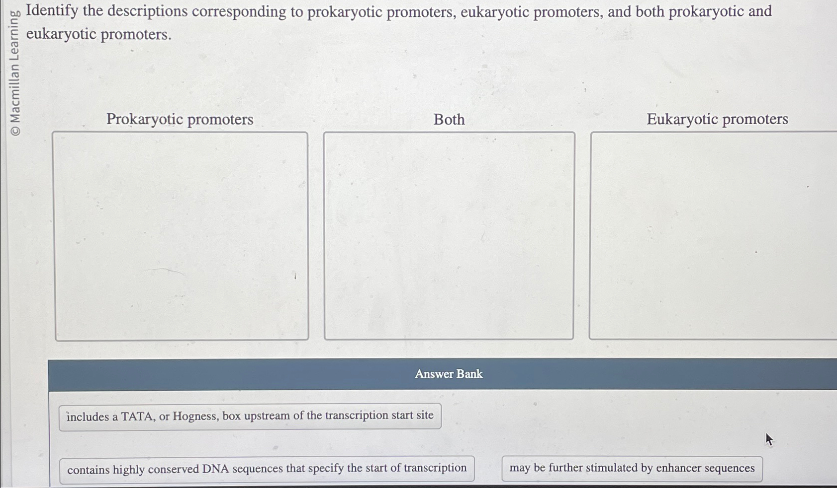 Solved Identify the descriptions corresponding to | Chegg.com