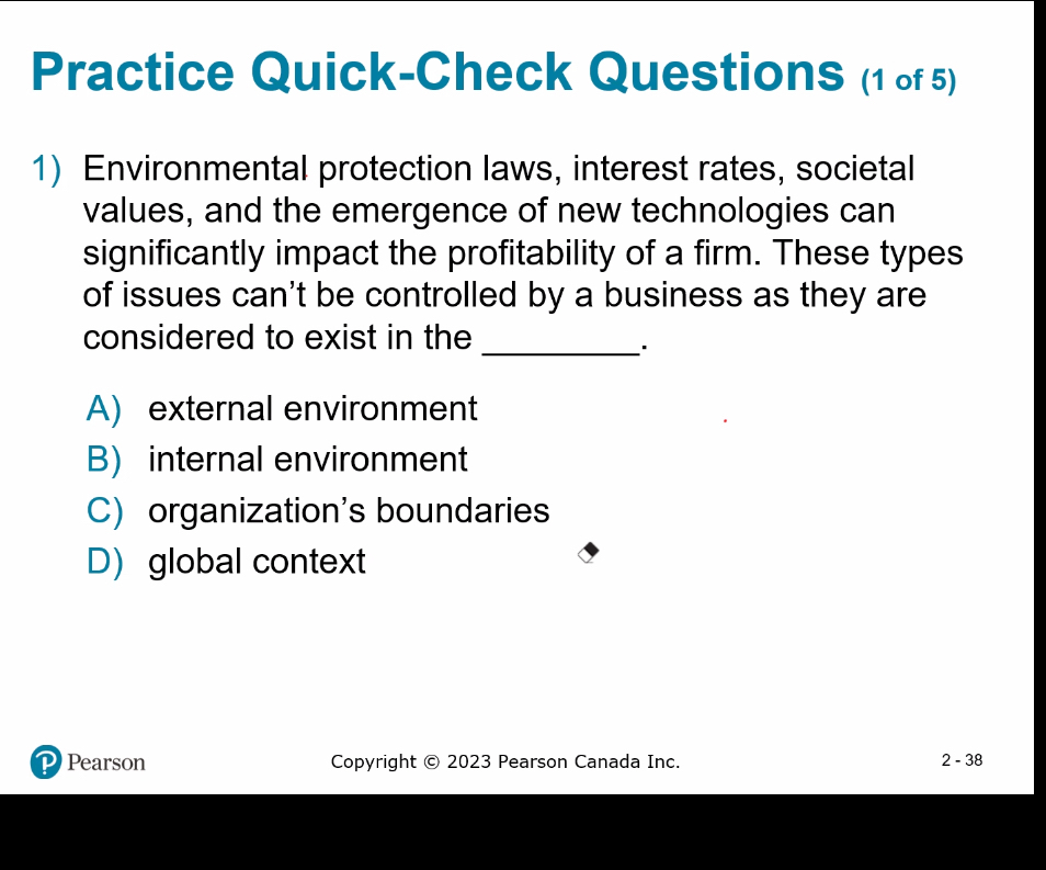 Solved Practice Quick-Check Questions (1 ﻿of | Chegg.com