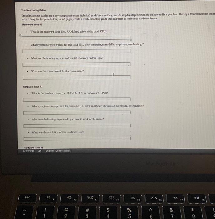 Solved Troubleshooting Guide Troubleshooting guides are a | Chegg.com