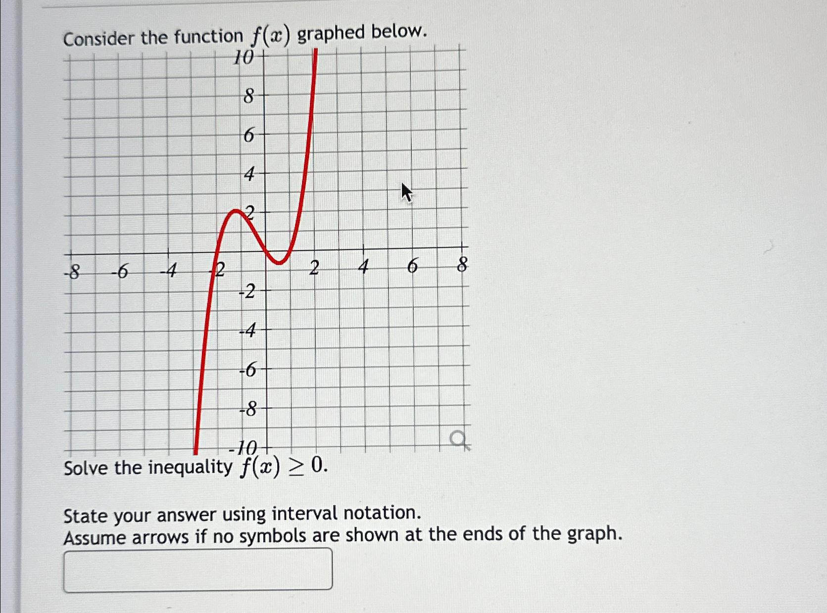 Solved State your answer using interval notation.Assume | Chegg.com
