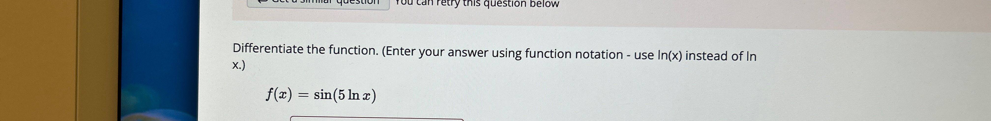 Solved Differentiate the function. (Enter your answer using | Chegg.com