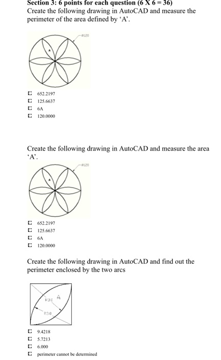 Solved Section 3: 6 points for each question (6 X 6 = 36) | Chegg.com