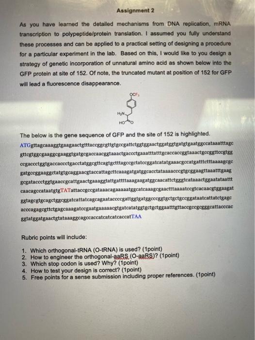 Solved Assignment 2 As you have learned the detailed | Chegg.com