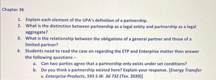 Solved 1. Explain each element of the UPA's definition of a | Chegg.com