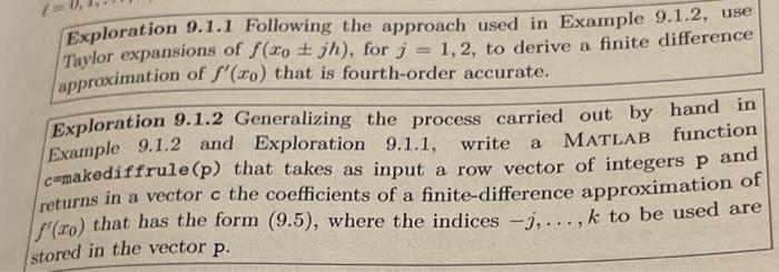 Solved Exploration 9.1.1 Following the approach used in | Chegg.com
