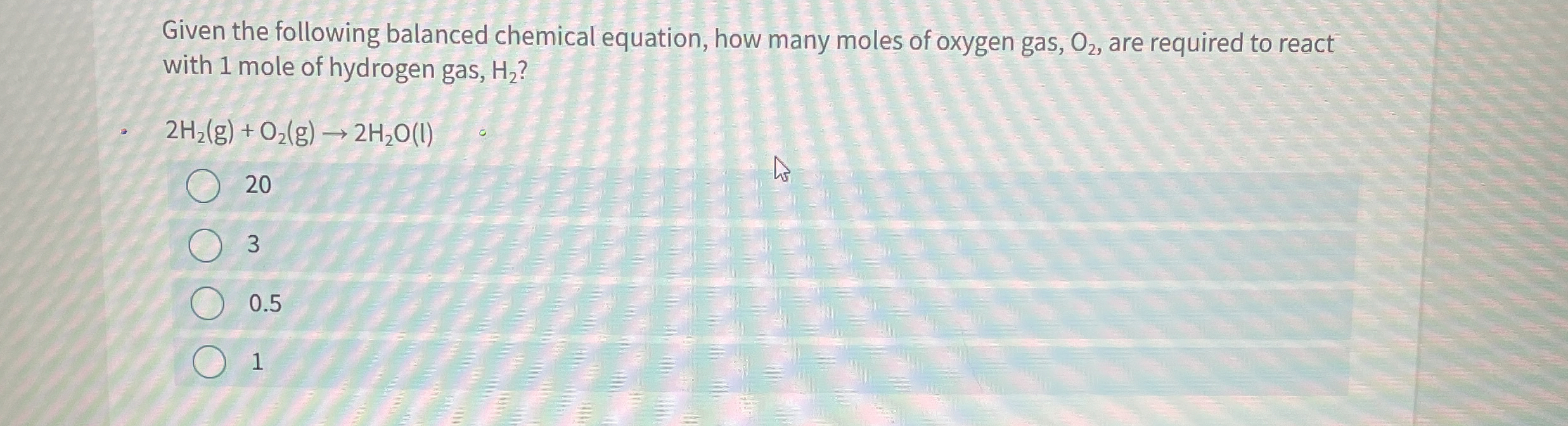 Solved Given the following balanced chemical equation, how | Chegg.com