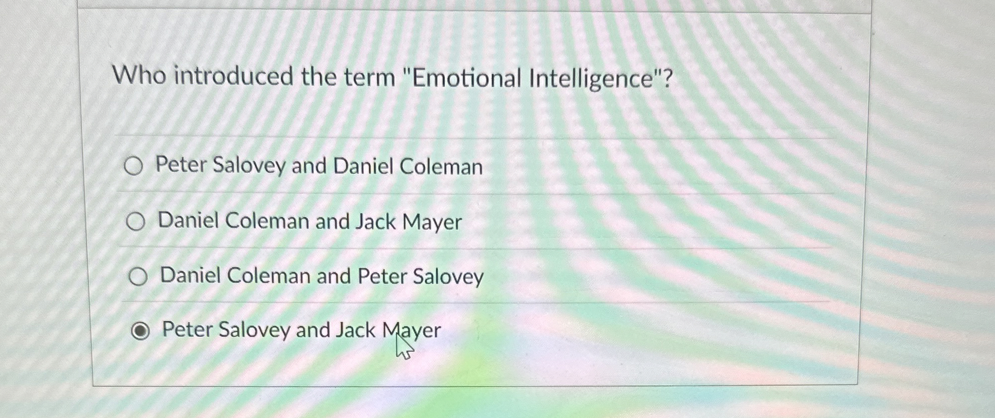 Solved Who introduced the term "Emotional | Chegg.com