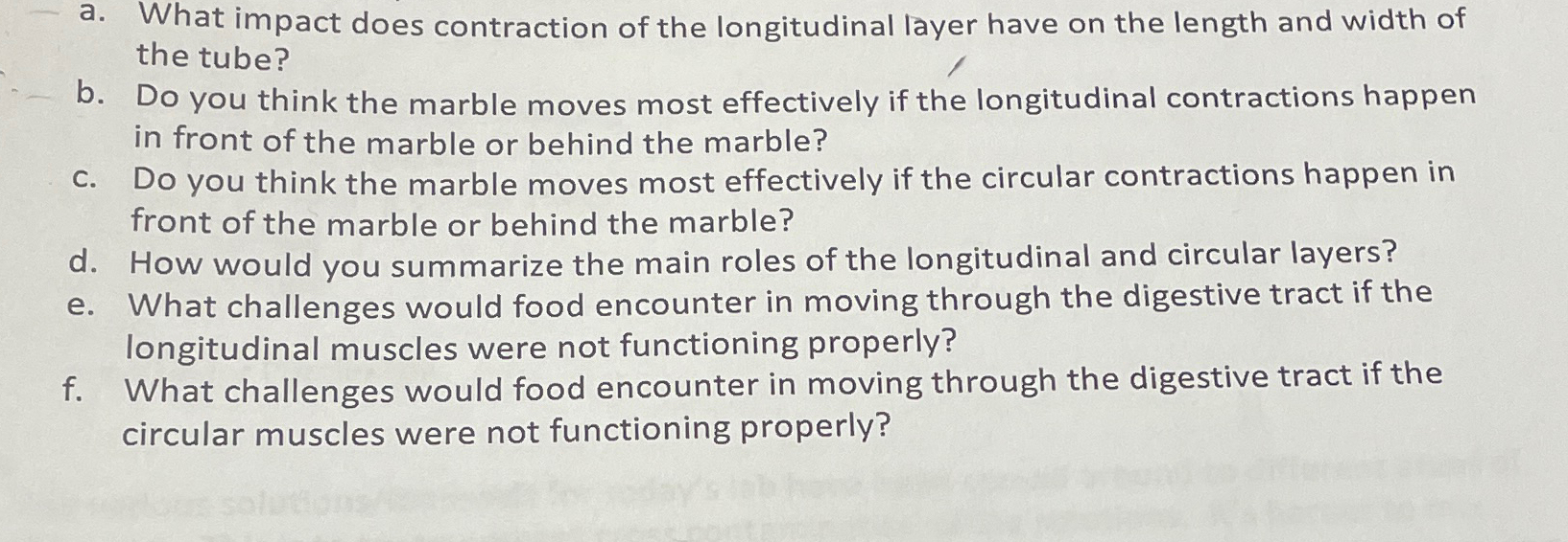 Solved a. ﻿What impact does contraction of the longitudinal | Chegg.com