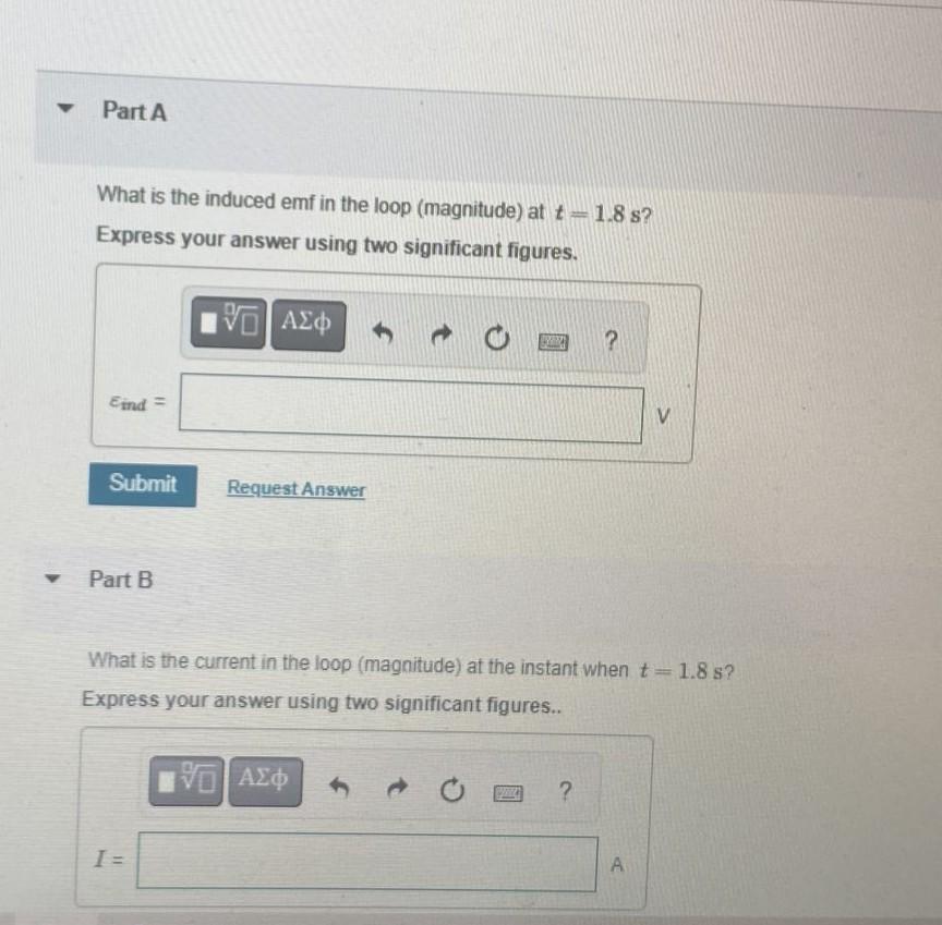 Solved A circular loop of wire with radius 0.0250 m and | Chegg.com