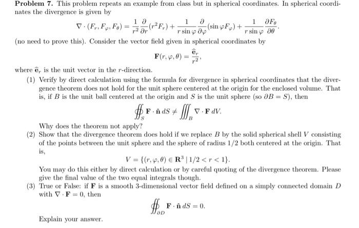 Solved Problem 7. This problem repeats an example from class | Chegg.com