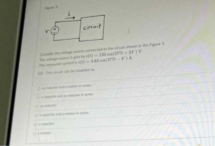 Solved help please.Figure 3: Consider the voltage source | Chegg.com