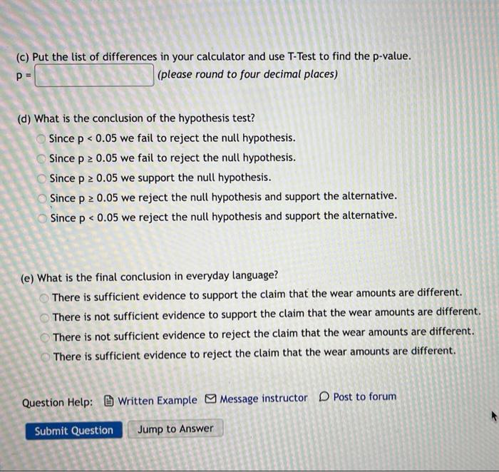 Solved Running Shoes. A shoe designer tests a new material | Chegg.com