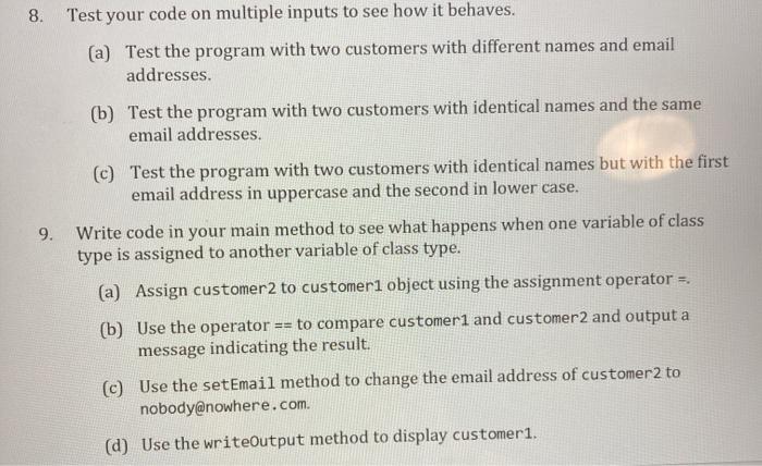 Solved 1. Start NetBeans. 2. Create a new project called | Chegg.com